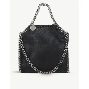 Stella McCartney Falabella Tiny Tote Bag - Black