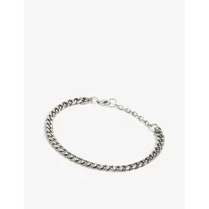 SERGE DENIMES Scale Sterling Chain Bracelet - Silver