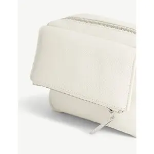 Whistles Bibi Leather Crossbody Bag - White