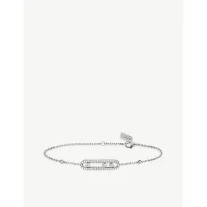 Messika 18ct Gold And Diamond Bracelet - White