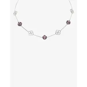 Chopard Imperiale 18ct White Gold And Amethyst Necklace