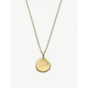 Monica Vinader Fine Oval Box 18ct Yellow-vermeil Chain