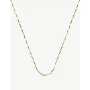 Monica Vinader 18ct Yellow -plated Vermeil Sterling Silver Rolo Chain Necklace - Gold