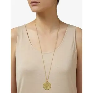 Monica Vinader 18ct Yellow -plated Vermeil Sterling Silver Rolo Chain Necklace - Gold