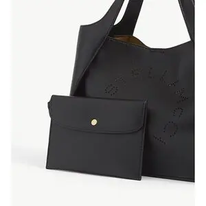 Stella McCartney Circle Faux Leather Cross-body Bag
