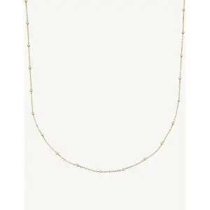 Monica Vinader 18ct Yellow -plated Chain Necklace - Gold