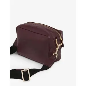 Whistles Bibi Leather Cross-body Bag - Purple
