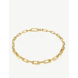 Monica Vinader Alta Capture Link Necklace - 18 Ct Gold