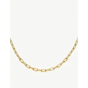 Monica Vinader Alta Capture Link Necklace - 18 Ct Gold