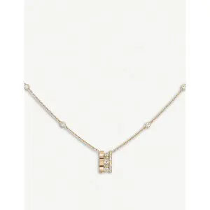 Messika 18ct Rose Gold And Diamond Move Romane Necklace - Pink Gold
