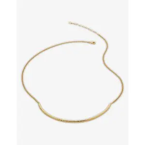 Monica Vinader 18ct -plated Vermeil Silver Necklace - Gold