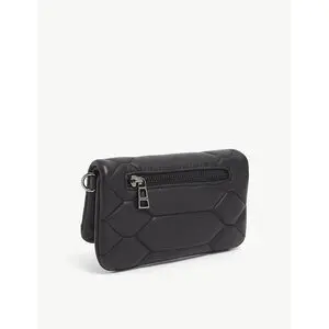 Zadig&Voltaire Rock Nano Leather Crossbody Bag - Noir