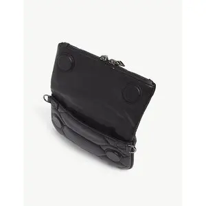 Zadig&Voltaire Rock Nano Leather Crossbody Bag - Noir