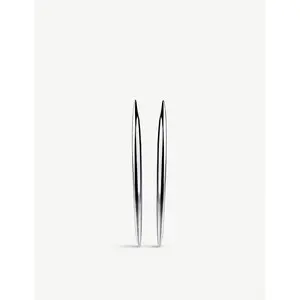 SHAUN LEANE Quill Sterling Long Drop Earrings - Silver