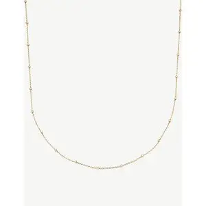 Monica Vinader 18ct Yellow -plated Vermeil Silver Chain Necklace - Gold