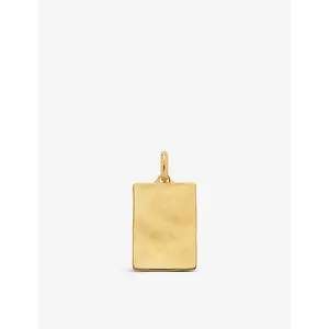 Monica Vinader Talisman Heart Vermeil Pendant - Gold