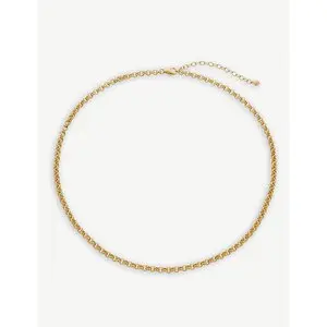 Monica Vinader Vintage Recycled 18ct Yellow -plated Vermeil Sterling Silver Choker Necklace - Gold