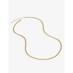 Monica Vinader 18ct Yellow -plated Vermeil Silver Chain Necklace - Gold