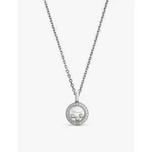 Chopard Happy Diamonds Icons White Gold Diamond Necklace - 18-carat White Gold