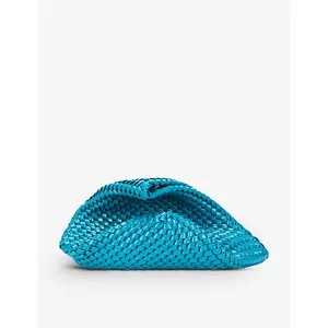 Bottega Veneta Structure Intrecciato Leather Clutch Bag
