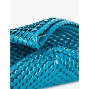 Bottega Veneta Structure Intrecciato Leather Clutch Bag