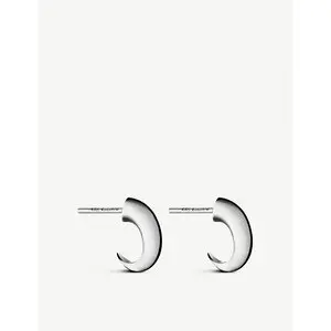 SHAUN LEANE Cat Claw Sterling Hoop Earrings - Silver