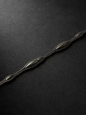 Fernando Jorge Fluid Rhodium-plated Bracelet