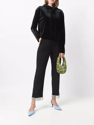 Norma Kamali Long-sleeve Hoodie Top