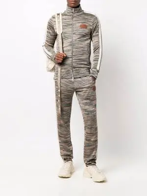 Palm Angels X Missoni Knitted Track Pants
