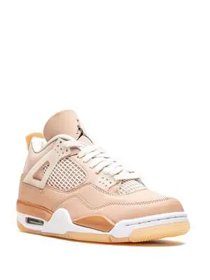 JORDAN Air 4 Hi-top Sneakers - Neutrals