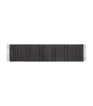 Burberry Reversible Check Cashmere Scarf