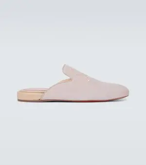 CHRISTIAN LOUBOUTIN Coolito Flat Mules - Beige
