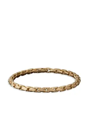 David Yurman 18kt Yellow Fluted Chain Bracelet - Gold