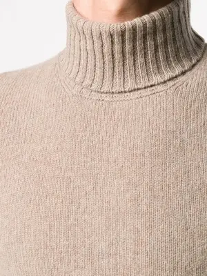 DRUMOHR Turtleneck Jumper - Brown