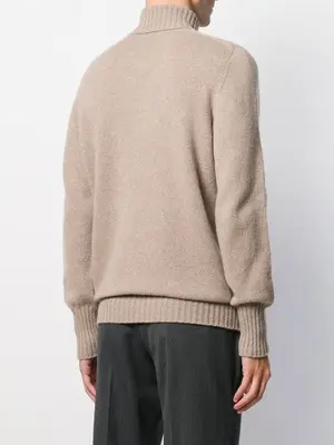 DRUMOHR Turtleneck Jumper - Brown