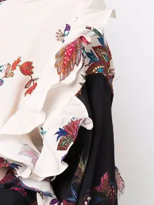Essentiel Antwerp Affirmative Fora-print Top