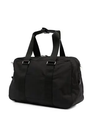 AGNES B. Logo Tag Holdall - Black