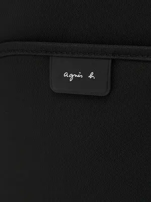 AGNÈS B. Logo-patch Messenger Bag
