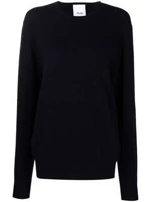 ALLUDE Fine-knit Cashmere Jumper - Blue