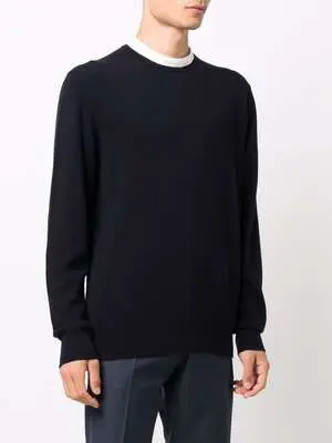 ALLUDE Fine-knit Cashmere Jumper - Blue