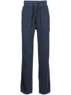 JAMES PERSE Drawstring Fleece Sweatpants - Blue
