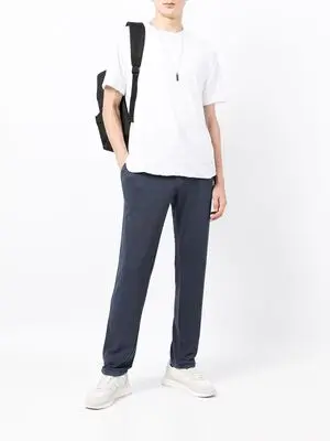 JAMES PERSE Drawstring Fleece Sweatpants - Blue
