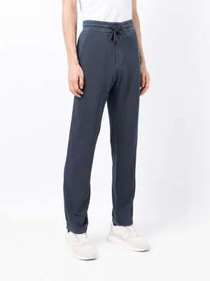 JAMES PERSE Drawstring Fleece Sweatpants - Blue