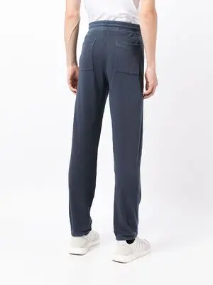 JAMES PERSE Drawstring Fleece Sweatpants - Blue