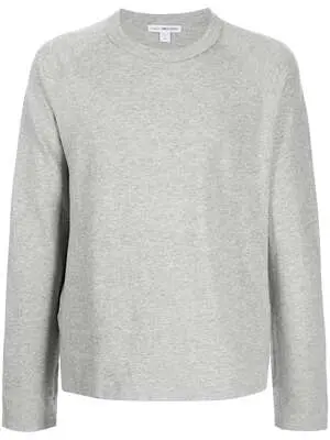 JAMES PERSE Crew Neck Fleece Sweatshirt