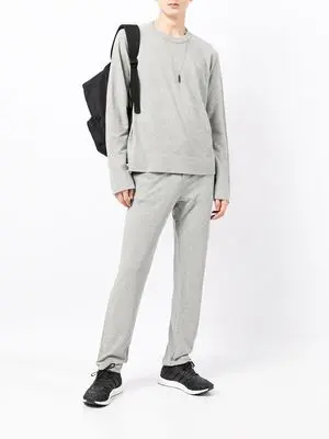 JAMES PERSE Crew Neck Fleece Sweatshirt