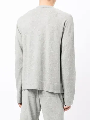 JAMES PERSE Crew Neck Fleece Sweatshirt