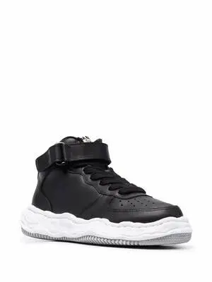 Mihara Yasuhiro Wayne High-top Sneakers - Black