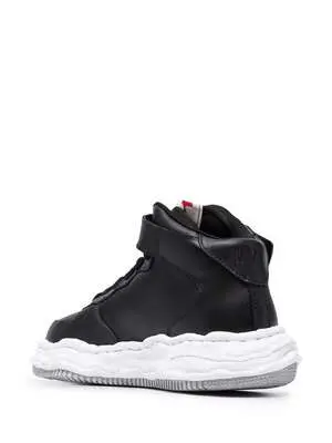 Mihara Yasuhiro Wayne High-top Sneakers - Black