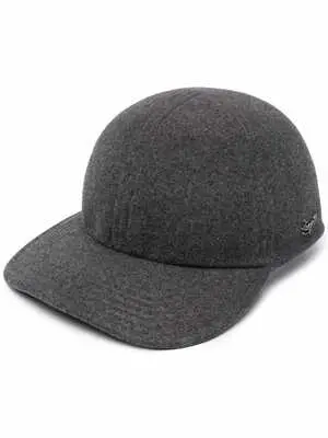 Zegna Knitted Wool Baseball Cap